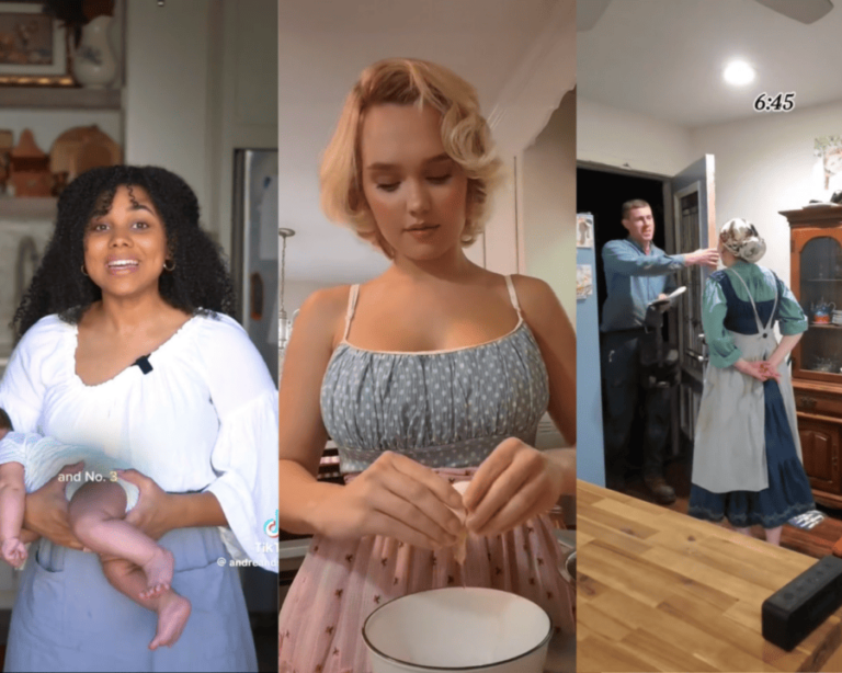 Les Tradwives : un retour au foyer proné par des influenceuses ...